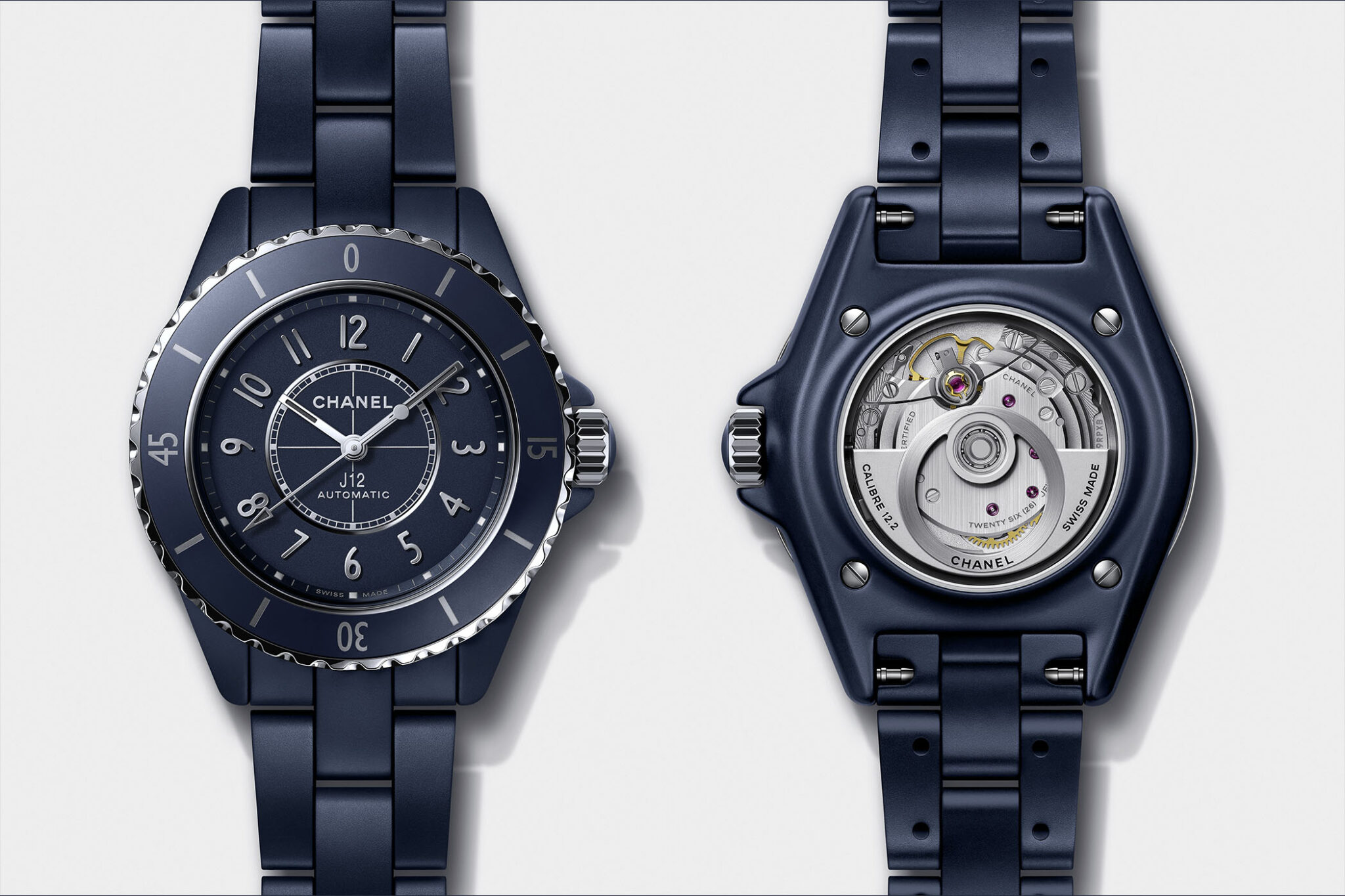 Introducing: The Chanel J12 Bleu 38mm and 33mm, in Matte Blue Ceramic