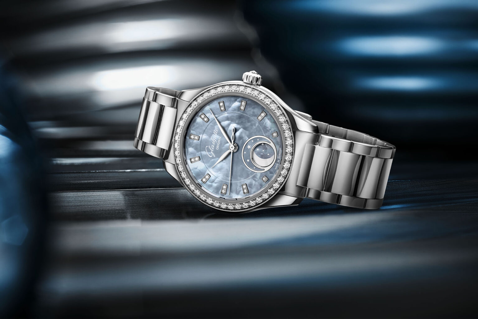 Introducing: The new Glashütte Original Serenade Luna Skyline Blue