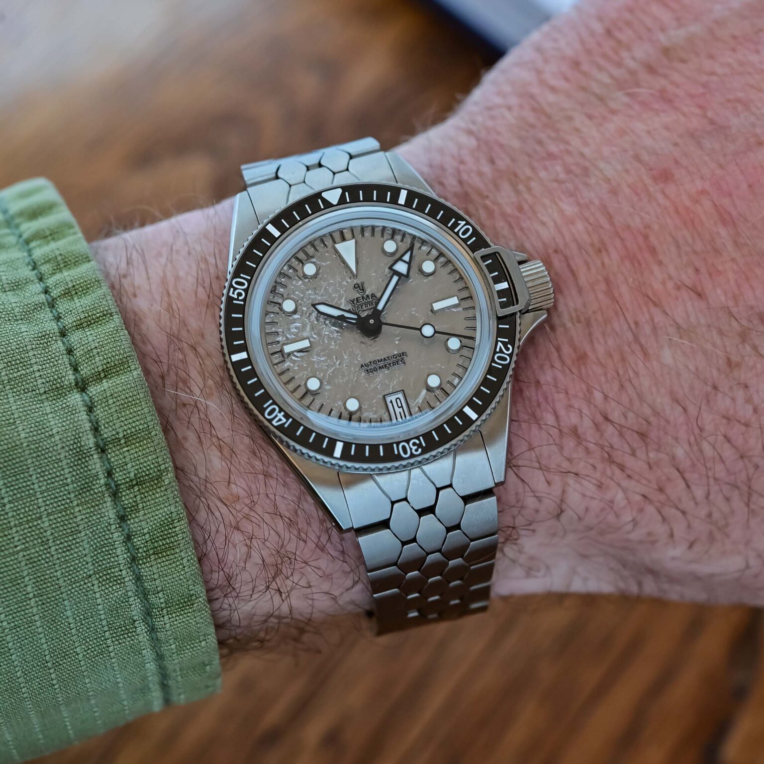 First Look: The new Yema Superman Titanium MoonTide CMM.11