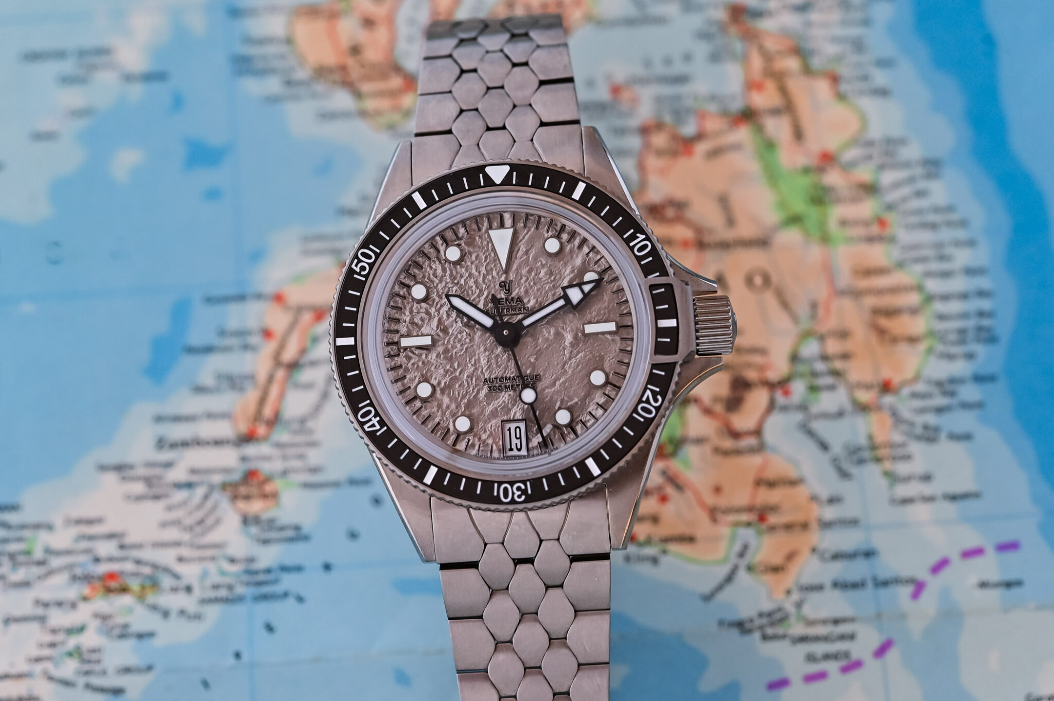 First Look: The new Yema Superman Titanium MoonTide CMM.11