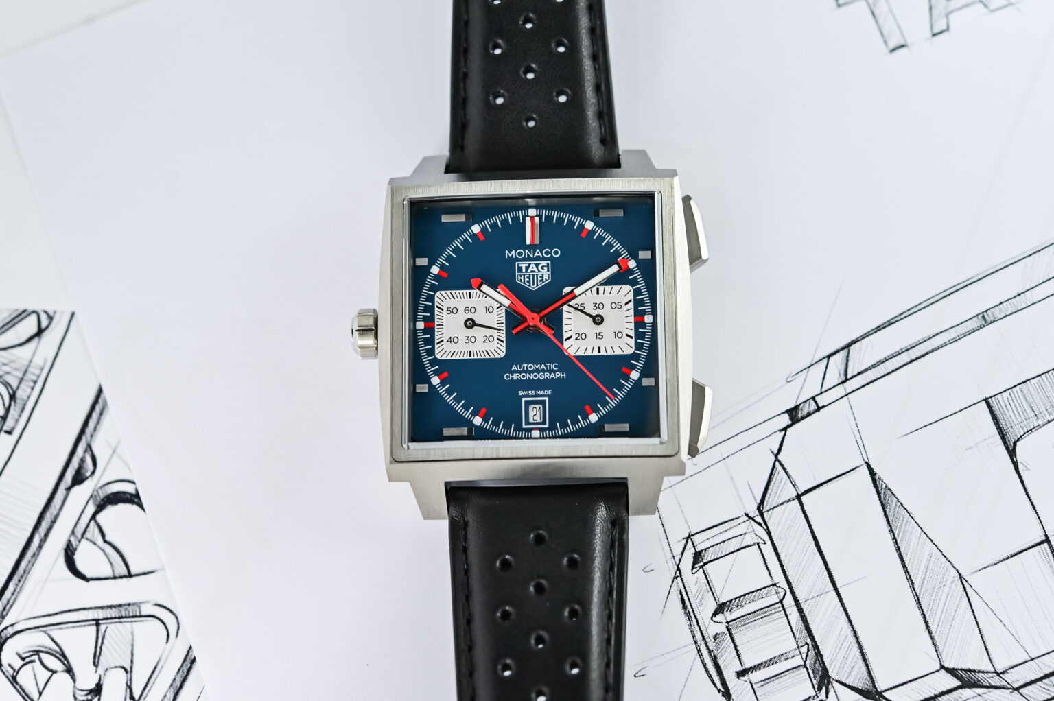 First Look: The TAG Heuer Monaco Chronograph Steve McQueen Goes In-House
