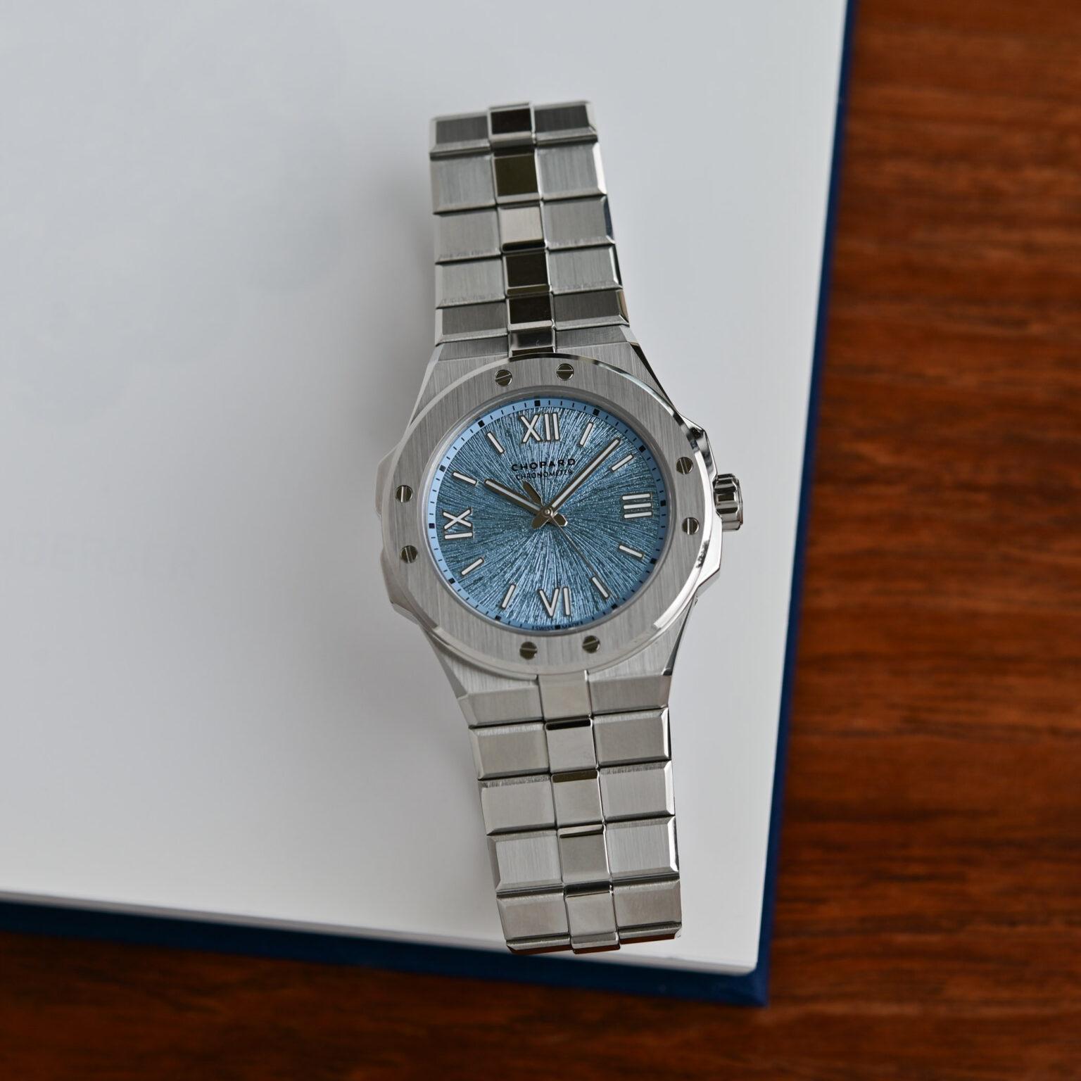 First Look: The new "Rhone Blue" Chopard Alpine Eagle 41mm and 36mm