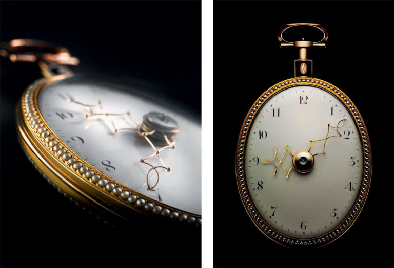 Parmigiani Ovale Pantograph with Telescopic Hands - Monochrome Watches