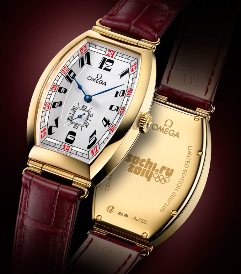 Omega Sochi Petrograd Tonneau Watch for the Sochi 2014 Winter Olympics ...