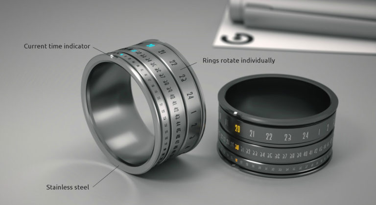 Ring Clock - Monochrome Watches