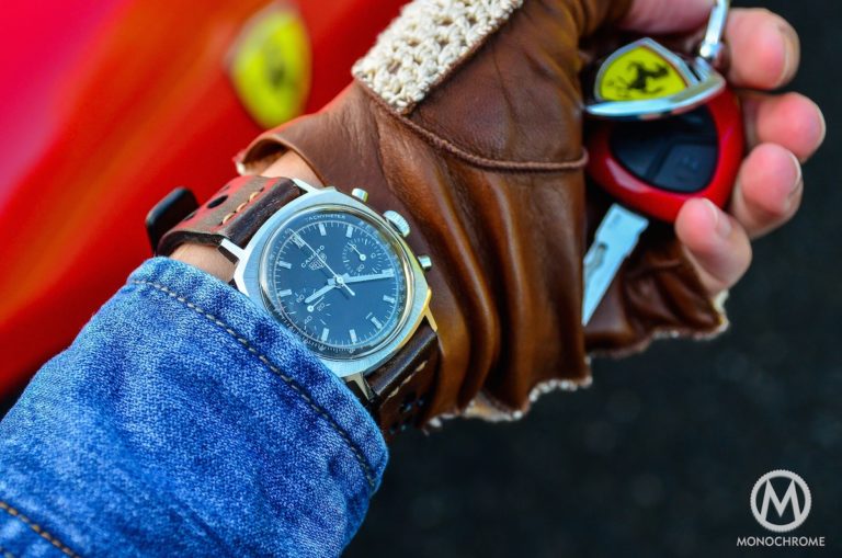 Weekly Watch Photo: Heuer Camaro + Monochrome Rally Strap + Ferrari 599 ...