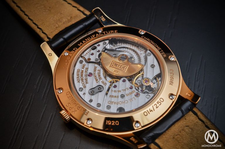 Introducing the Chopard L.U.C XPS in Fairmined Gold - Live photos ...