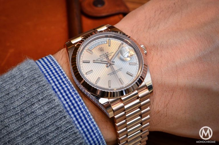 Introducing the Rolex Day-Date 40 with the new Calibre 3255 (Live ...
