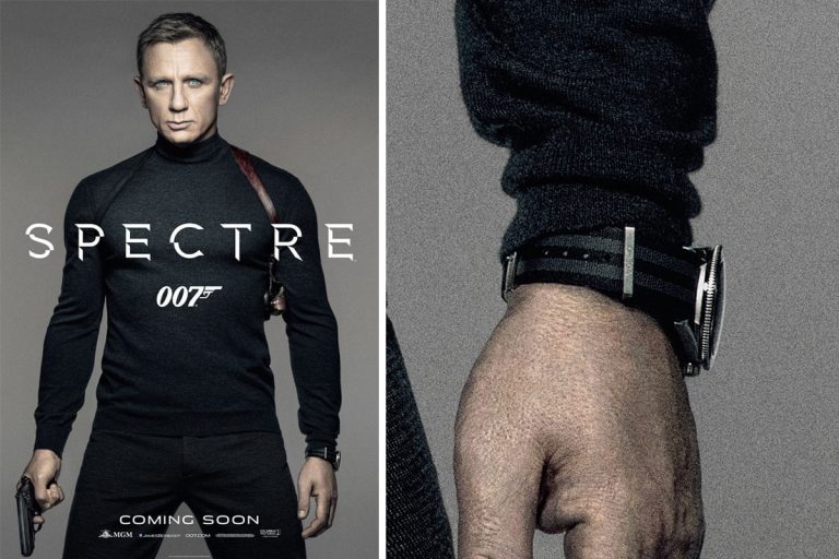 Daniel Craig to wear an Omega Seamaster 300 Master Co-Axial on striped ...