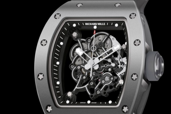 Introducing the Richard Mille RM 055 Bubba Watson All Grey Boutique ...