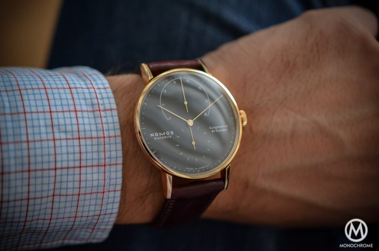 Review of the Nomos Lambda 39mm - The Luxurious Gold Nomos in a smaller size (live photos, specs ...