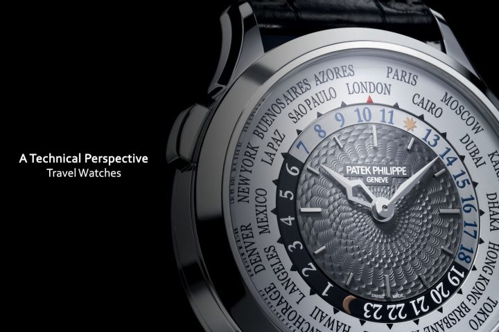 Travel Watches - World Timer, GMT and Multiple Time Zones - Monochrome ...