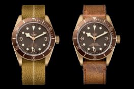 Tudor Heritage Black Bay Bronze 79250BM, with larger case and ...