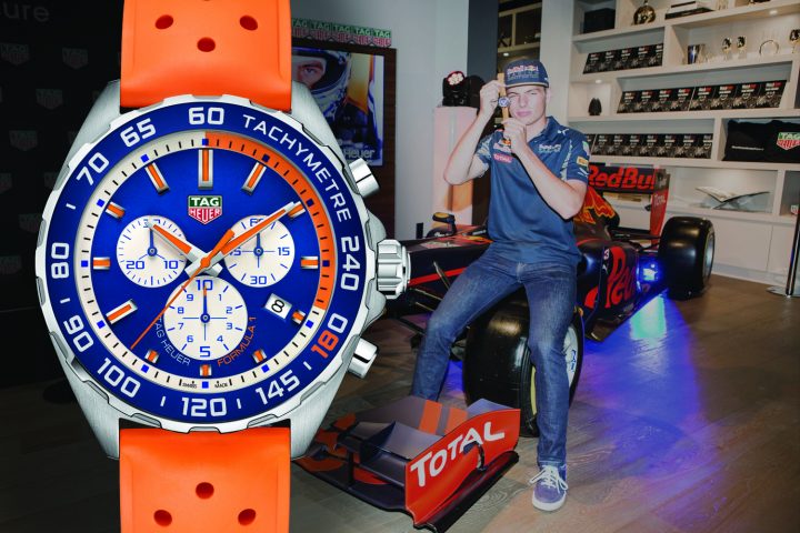 "Dutch Pride" embodied by the new TAG Heuer Formula 1 Max Verstappen ...
