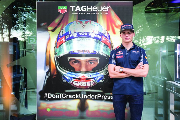 "Dutch Pride" embodied by the new TAG Heuer Formula 1 Max Verstappen ...