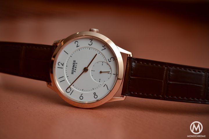 Hands-on with the Slim d’Hermès Email Grand Feu - Monochrome Watches