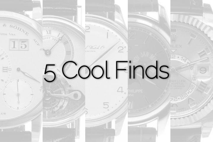 5 Cool Finds - 5 super-complicated watches to make you feel like Gatsby ...