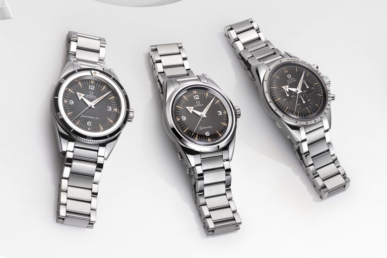Omega 1957 Trilogy Reissue (Speedmaster, Seamaster 300, Railmaster 60th ...
