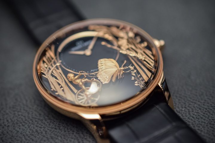 Jaquet Droz Loving Butterfly Automaton - Baselworld 2017 Hands-On ...