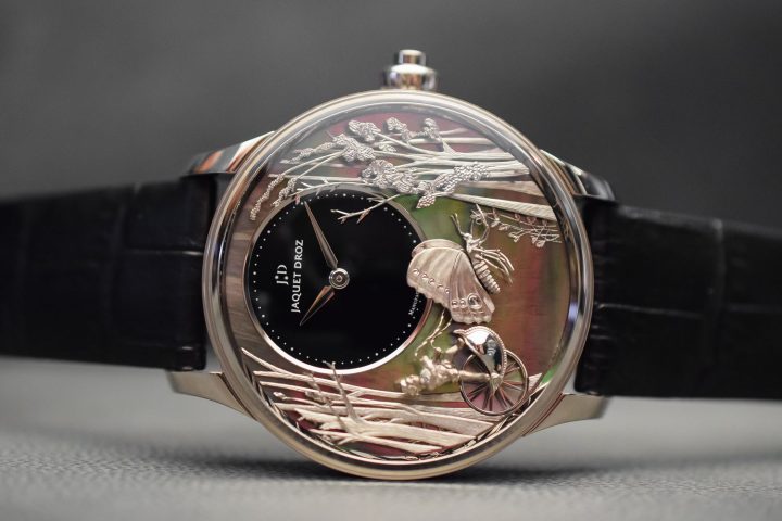 Jaquet Droz Loving Butterfly Automaton - Baselworld 2017 Hands-On ...