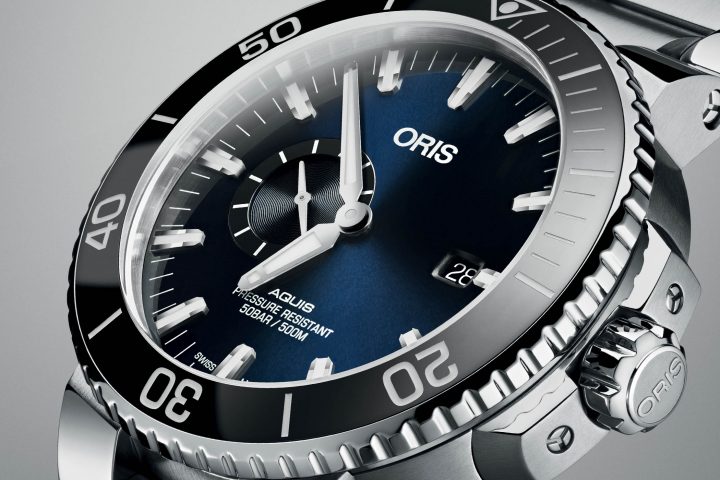 Introducing - Oris Aquis Small Second Date (Specs & Price)