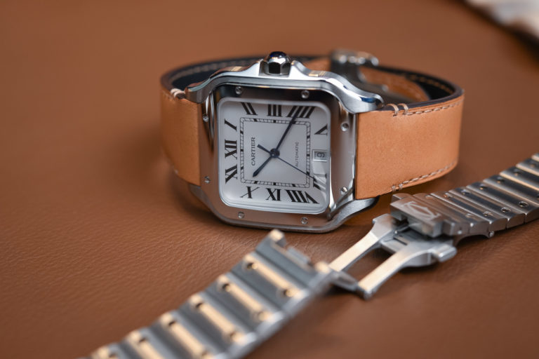 Hands-On with The 2018 Cartier Santos Large Size (Specs & Price)