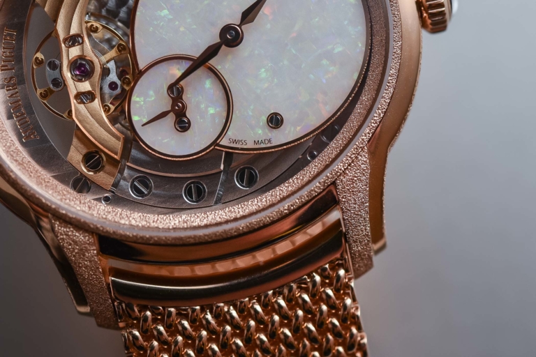 Audemars Piguet Millenary Frosted Gold Opal Dial - Hands-On Review ...