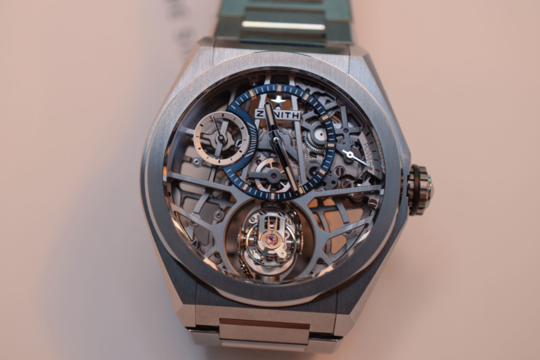 Baselworld 2018 - Zenith Defy Zero G (Specs & Price)