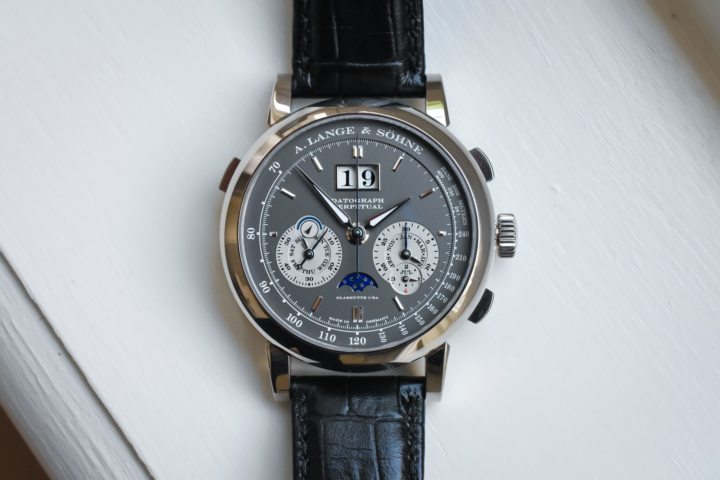 A. Lange & Söhne Datograph Perpetual White Gold Grey Dial - Review ...