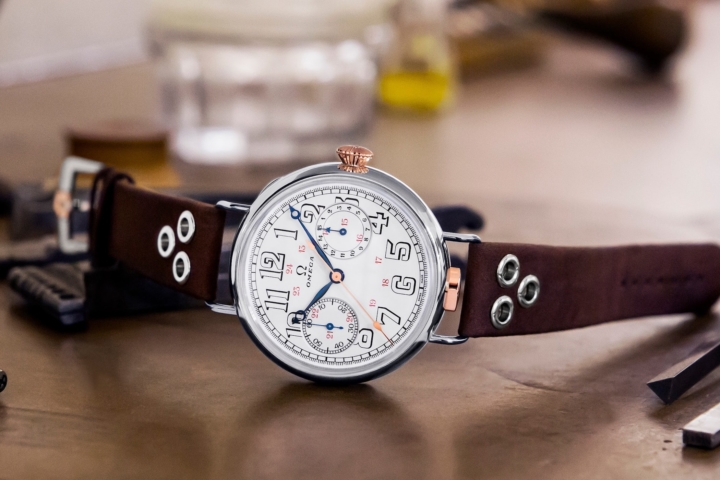Omega First Wrist-Chronograph Reissue Vintage Movement (Specs & Price)
