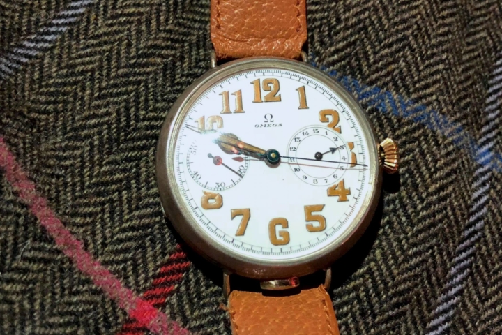 Omega First Wrist-Chronograph Reissue Vintage Movement (Specs & Price)