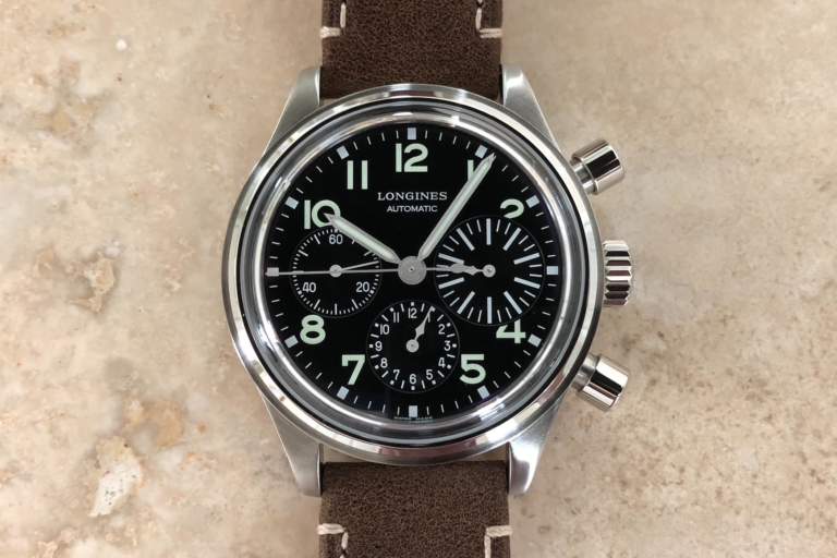 Hands-On - Longines Avigation BigEye Titanium Blue Dial (price)