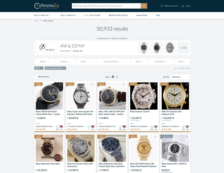 Interview - The Online Watch Market - Tim Starcke from Chrono24