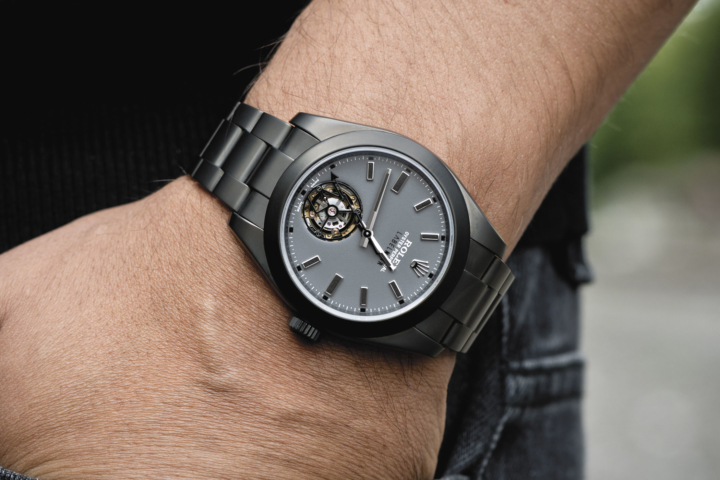 The First Rolex Tourbillon - Created by Customization company Label Noir