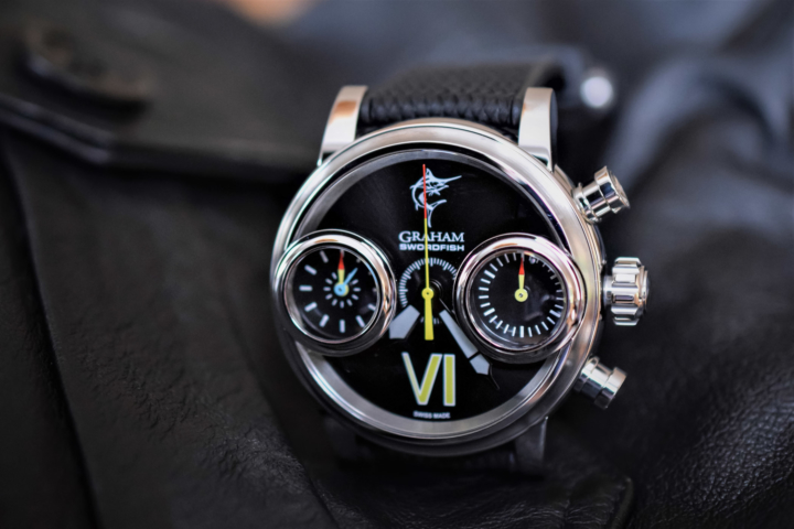 Hands-On - Graham Swordfish Chronograph 2018 Steel and Bronze models ...