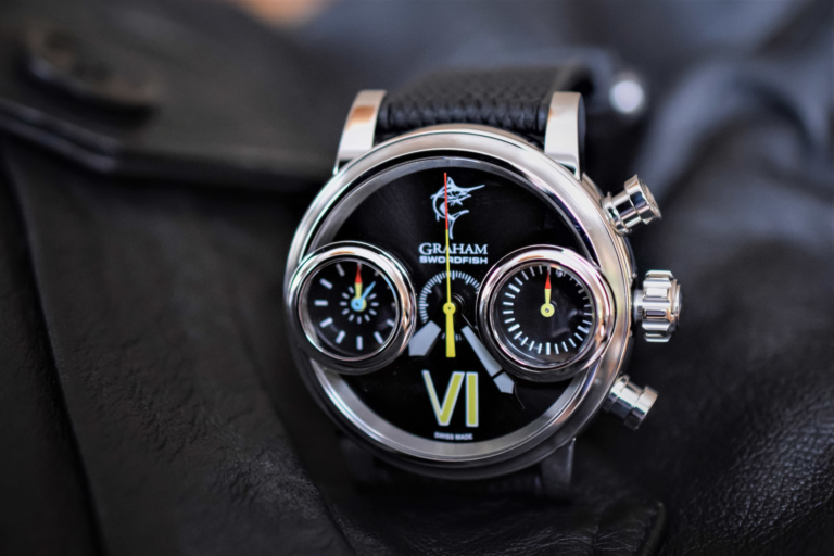 Hands-On - Graham Swordfish Chronograph 2018 Steel and Bronze models ...