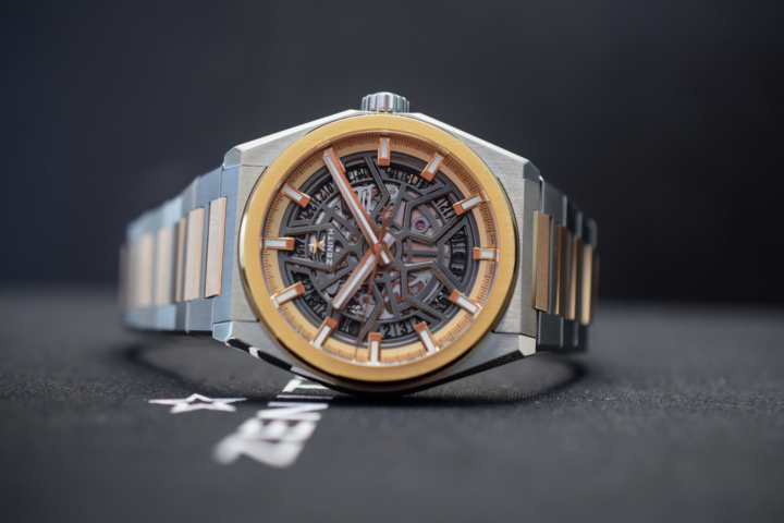 Hands-On - Zenith Defy Classic Skeleton Two-Tone Titanium and Rose Gold ...