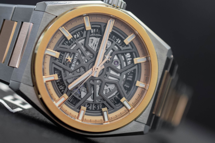 Hands-On - Zenith Defy Classic Skeleton Two-Tone Titanium and Rose Gold ...