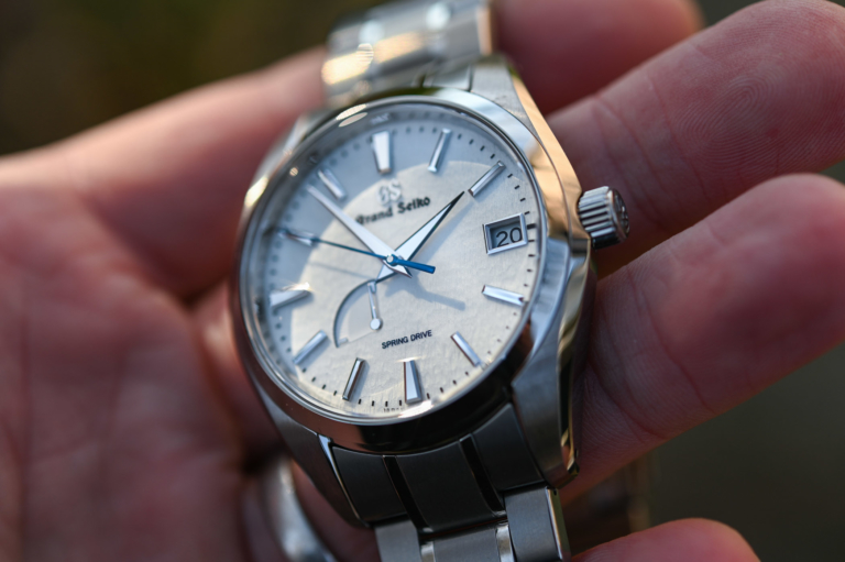 First look: The Grand Seiko Pink Snowflake SBGA497 Spring Drive