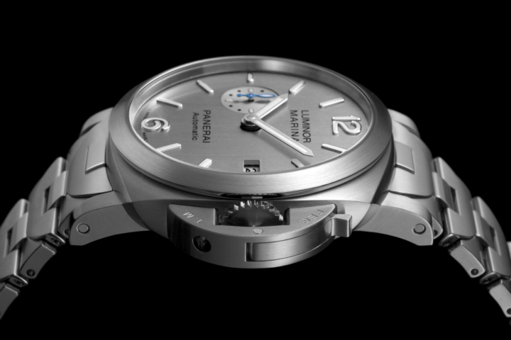 Introducing - Panerai Luminor Marina Silver Dial Steel Bracelet ...