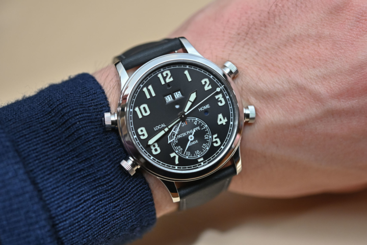 Review - Patek Philippe Alarm Travel Time 5520P (Live Pics, Specs & Price)