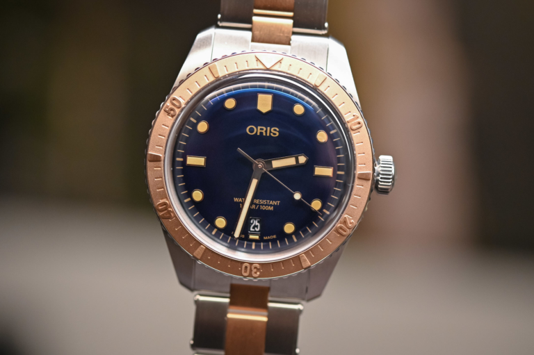 Hands-On - Oris Divers Sixty Five Bi-Colour 'Bico' Steel-and-Bronze ...