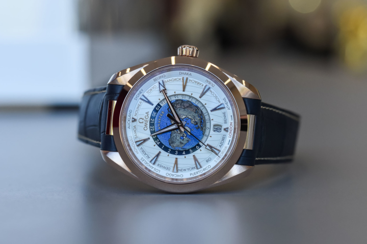 Hands-On - Omega Seamaster Aqua Terra Worldtimer Steel and Sedna Gold ...