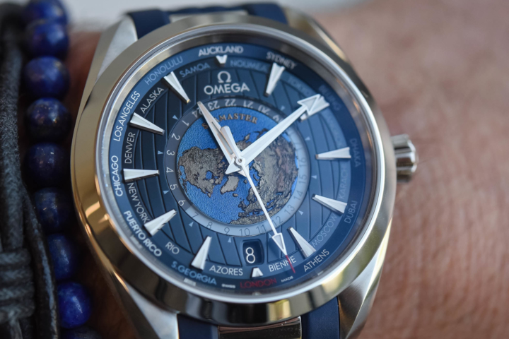 Hands-On - Omega Seamaster Aqua Terra Worldtimer Steel and Sedna Gold ...