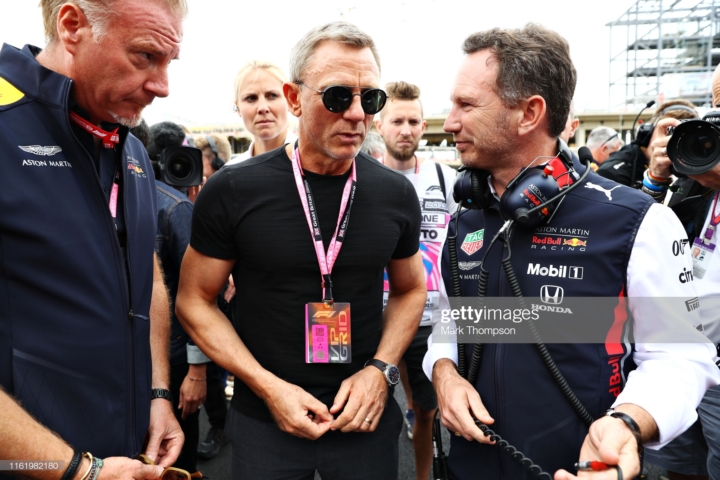 Daniel Craig Spotted at 2019 British GP With Omega Seamaster Bullhead ...