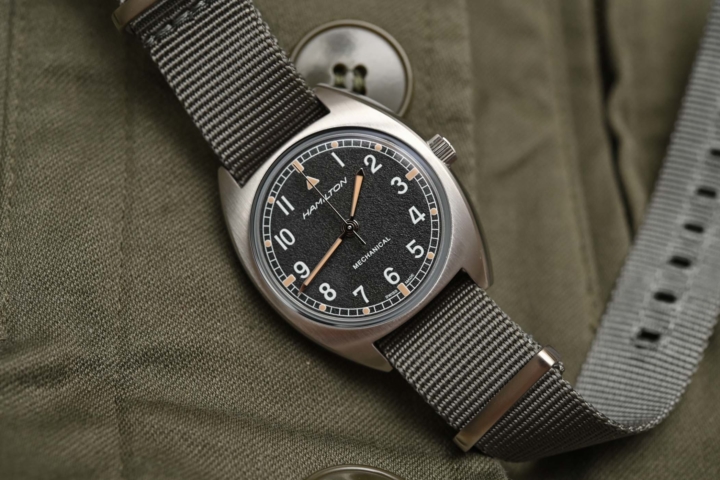 Hands-On - New Blue / White Hamilton Khaki Aviation Pilot Pioneer ...