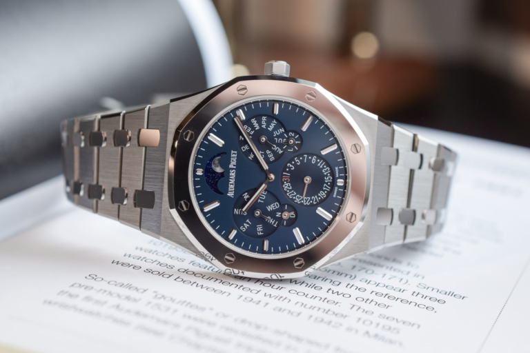 Introducing the Audemars Royal Oak QP Ultra-Thin Smoky-Blue