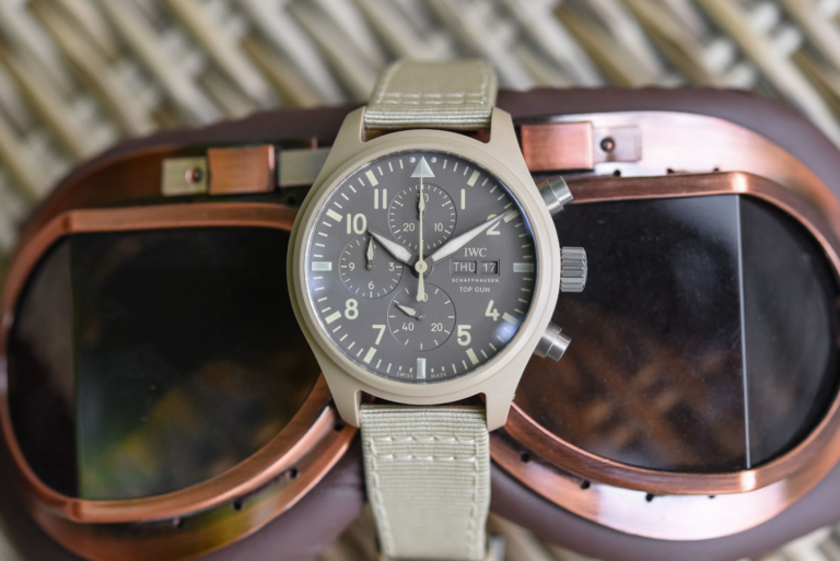 IWC Pilot’s Watch Chronograph Top Gun Edition Mojave Desert IW389103 ...
