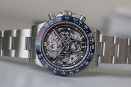 Artisans de Geneve La Blausee, Skeletonized and Hand-Wound Rolex ...