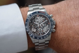 Artisans de Geneve La Blausee, Skeletonized and Hand-Wound Rolex ...